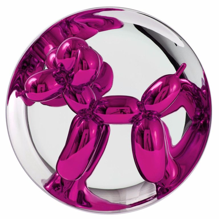 Jeff Koons | Magenta Balloon Dog | 2016 | Hamilton-Selway