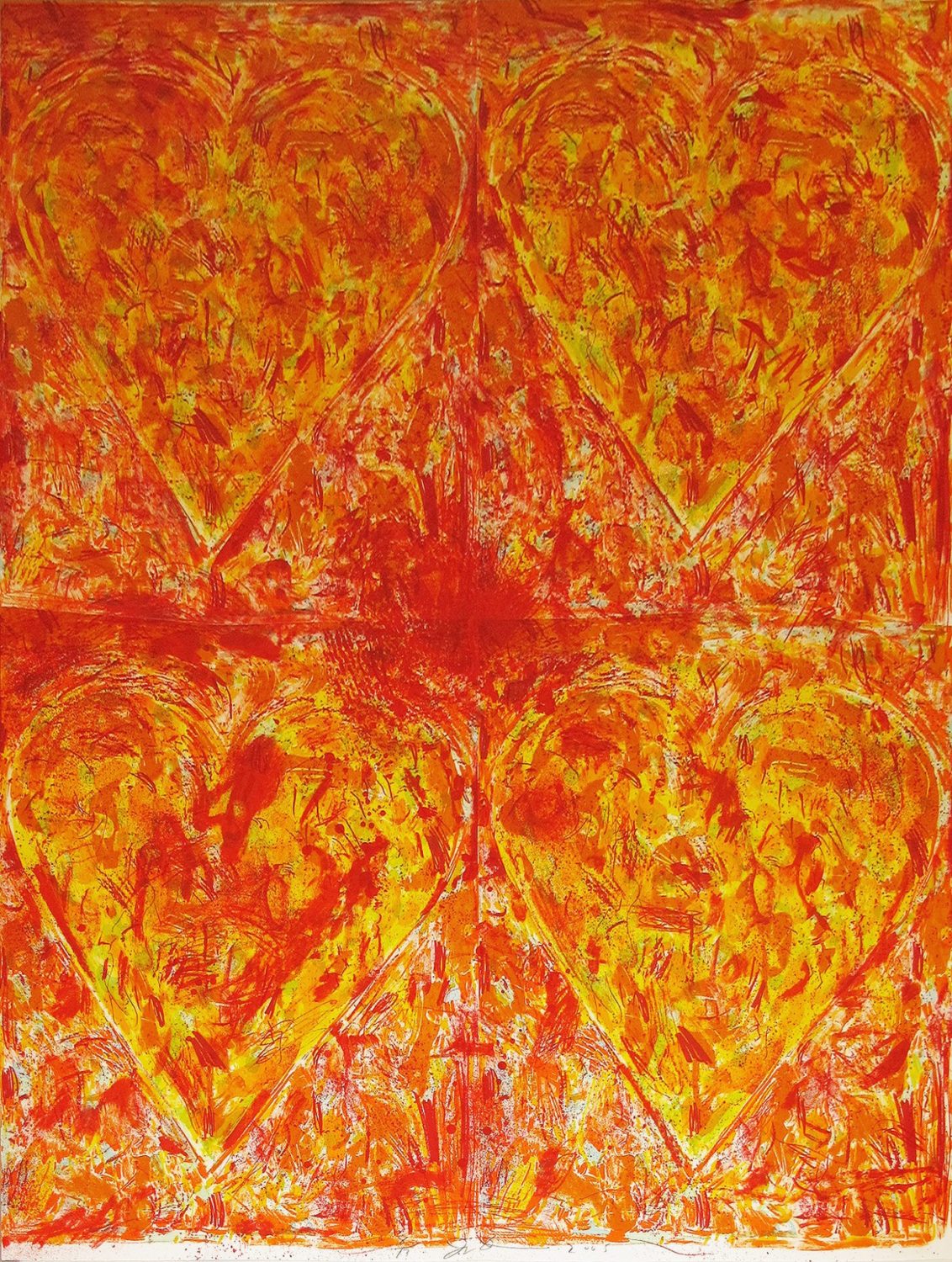 Jim Dine The Red Patch 2005 Hamilton Selway Jim Dine The Red Patch 2005 Hamilton Selway