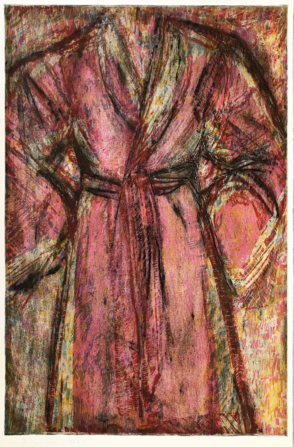 Jim Dine | Rosy Robe | 1998 | Hamilton-Selway