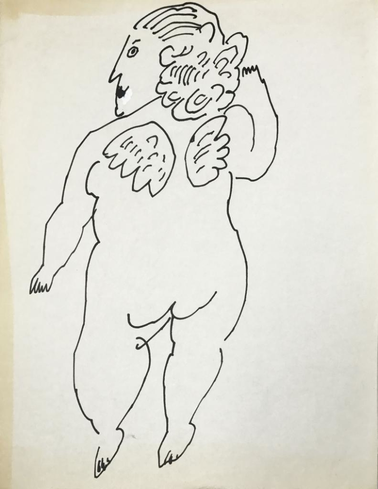 Andy Warhol Cherub C 1954 Hamilton Selway